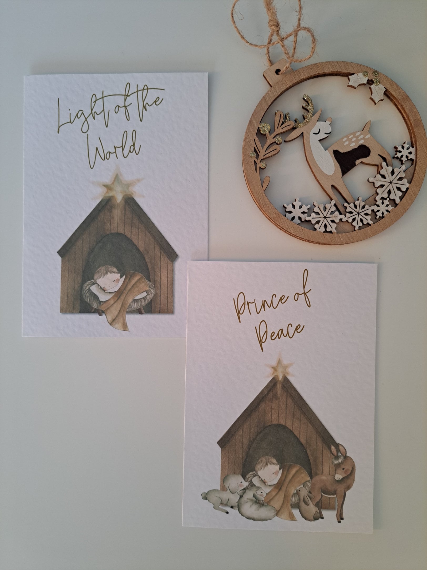 Christian Christmas Cards, Multi Pack, A6 Christmas Cards, Jesus is ...