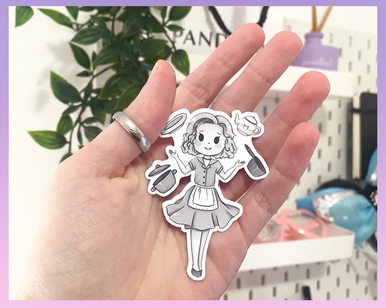 Wandavision Chibi Sticker Wanda Maximoff Scarlet Witch - Etsy