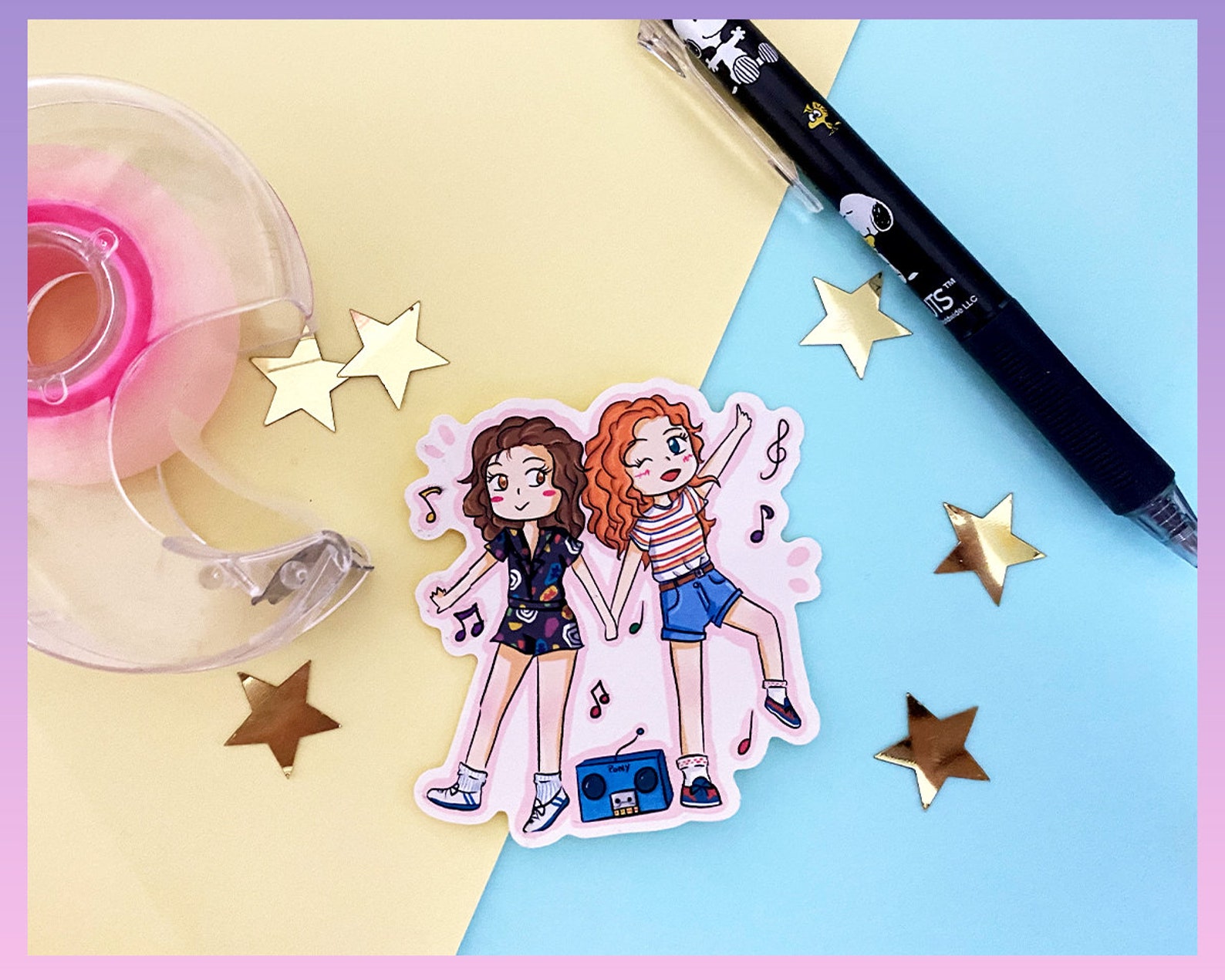 Stranger Things sticker Perfect for Planner & Bullet Journal | Etsy