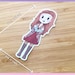 Wandavision Chibi Sticker Wanda Maximoff Scarlet Witch - Etsy