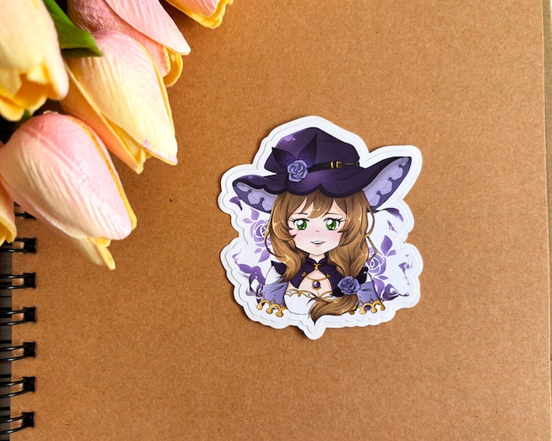 Lisa Sticker | Genshin Impact | Glossy | Designed by Evenstar - Etsy