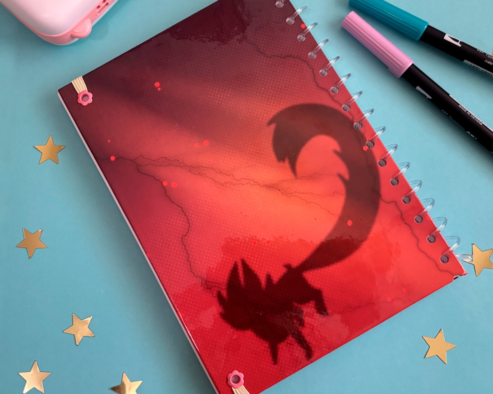 Hazbin Hotel Notebook A5 Size Illustration Handmade Desgin by Evenstar ...