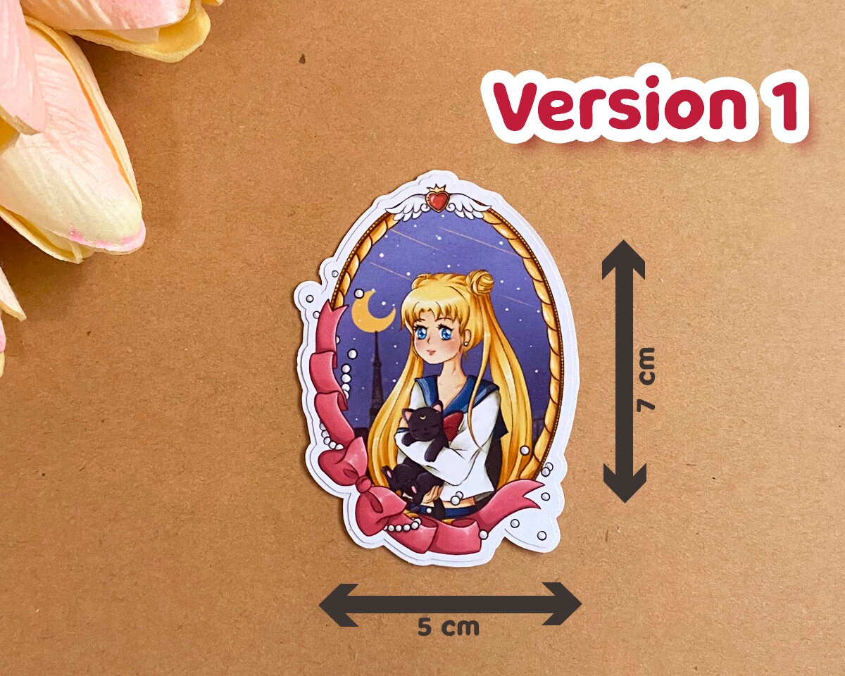 Sailor Moon Sticker | Pretty Guardian | Magical Girl | Desgin by ...