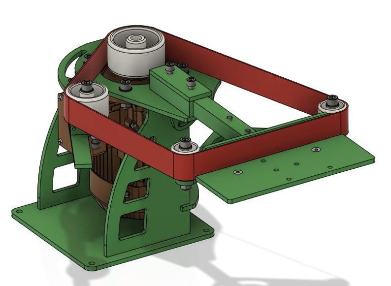 Pivotable Belt Grinder DXF Step Files Plans | Etsy