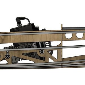 RC Speedboat Crackerbox Skeleton Step File - Etsy