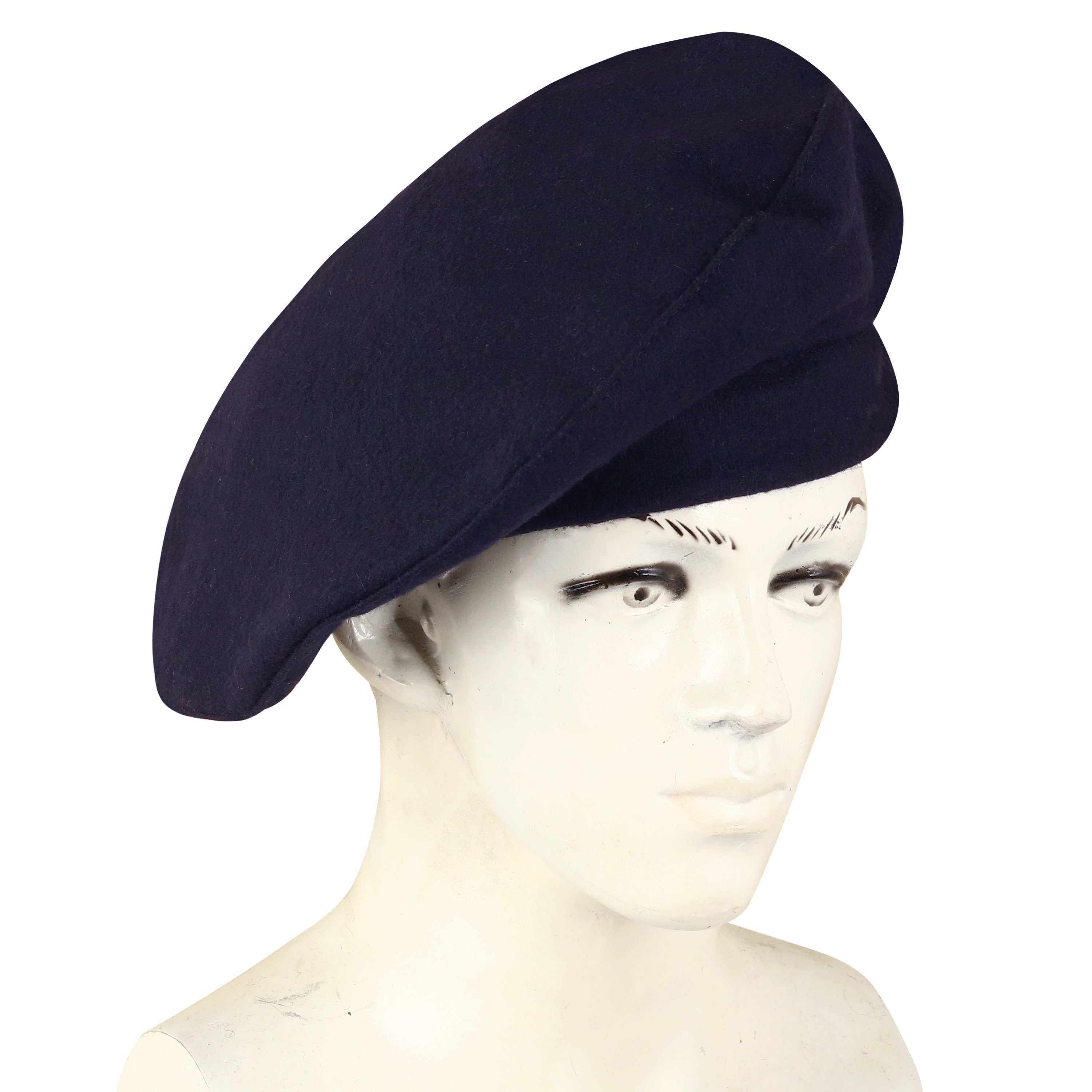 Slate Blue Alpaca Wool Bonnet Scottish Highland Traditional Kilt Hat ...