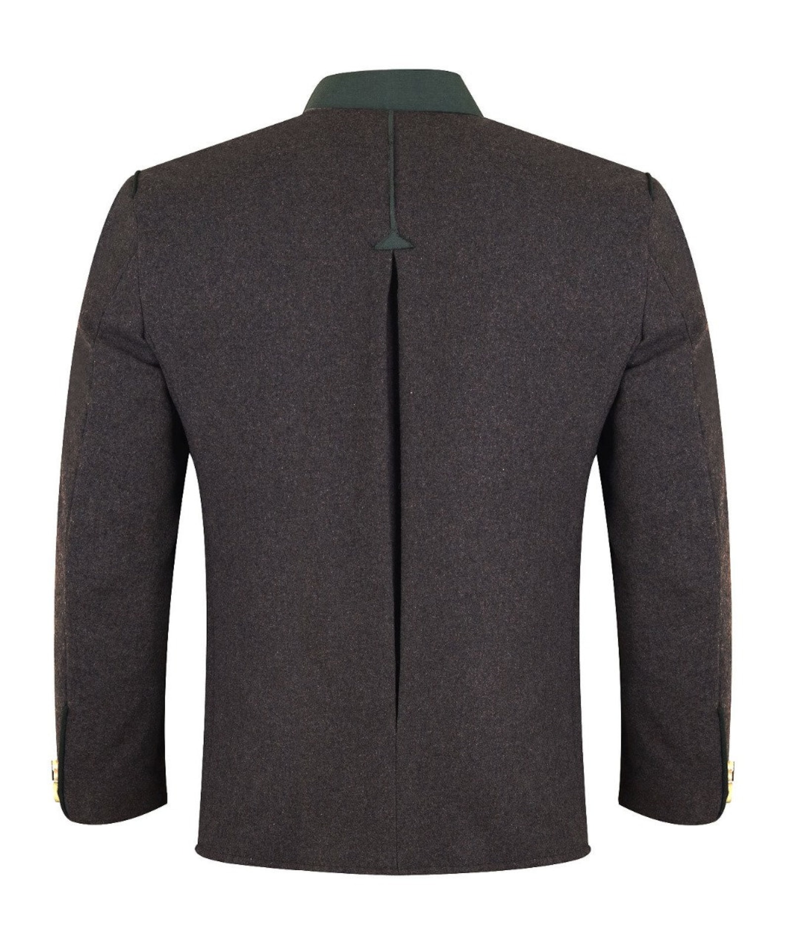 German Bavarian Jacket Charcoal Grey Oktoberfest Tyrol Loden Trachten ...