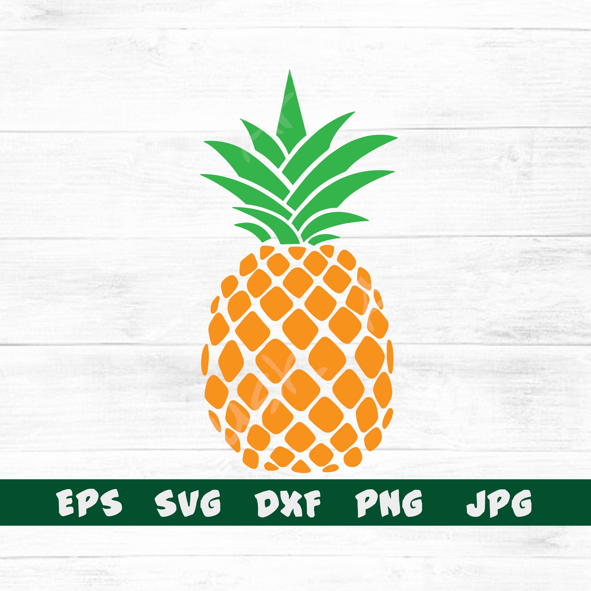 Svg de piña, svg estampado de piña, clipart de piña, archivos de corte ...
