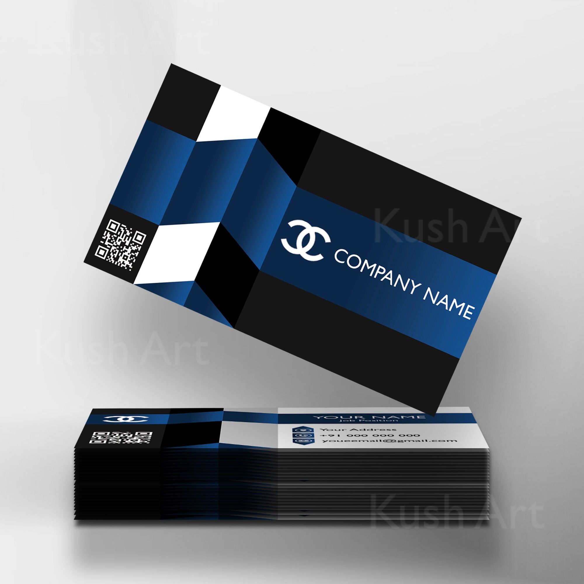 Business Card Print Template Psd