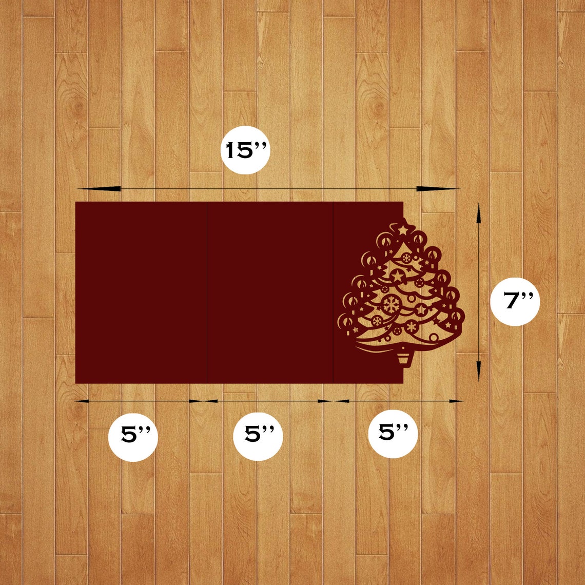 Christmas Card Cut Template Classic Lettering Card Svg Png Dfx | Etsy