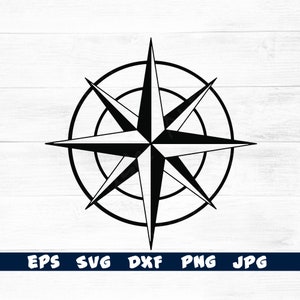 Compass SVG, Compass Cut Files for Cricut, Compass Digital File ...