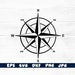 Compass SVG, Compass Cut Files for Cricut, Compass Digital File ...
