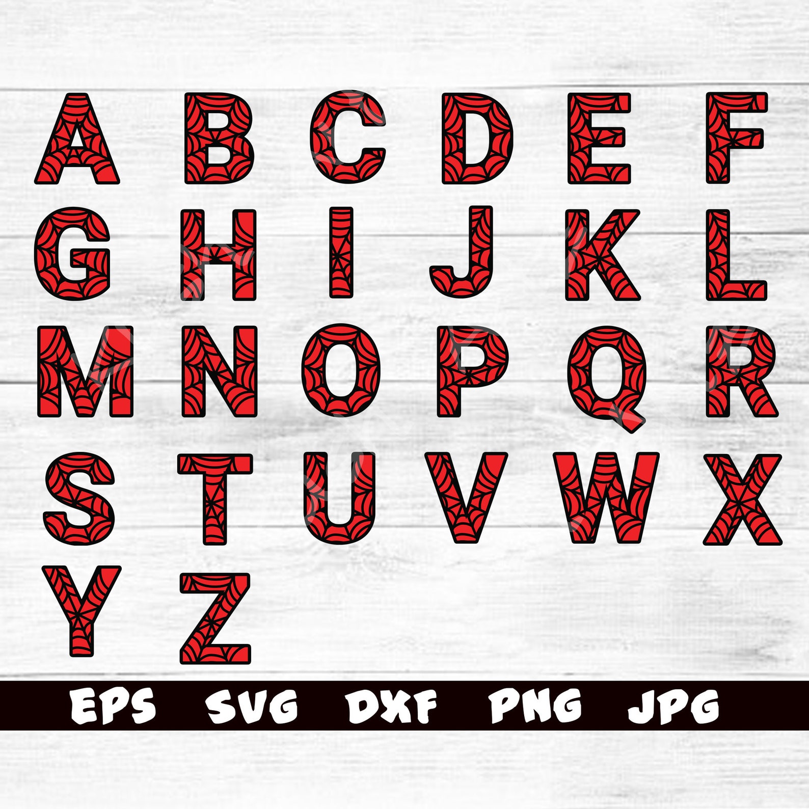 Letters Svg Fonts Clipart Fonts Cut File for Cricut Fonts - Etsy
