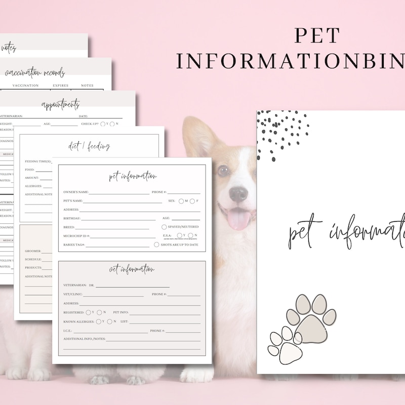 Pet Digital Paper - Etsy