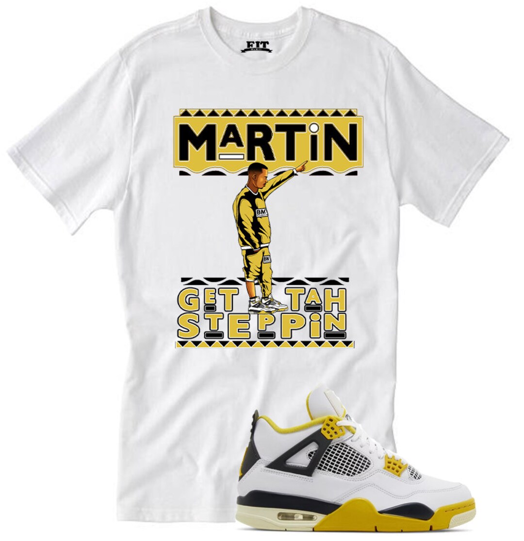 Fitz 4 Kickz Shirt to Match the Jordan 4 Vivid Sulfur Yellow - Etsy
