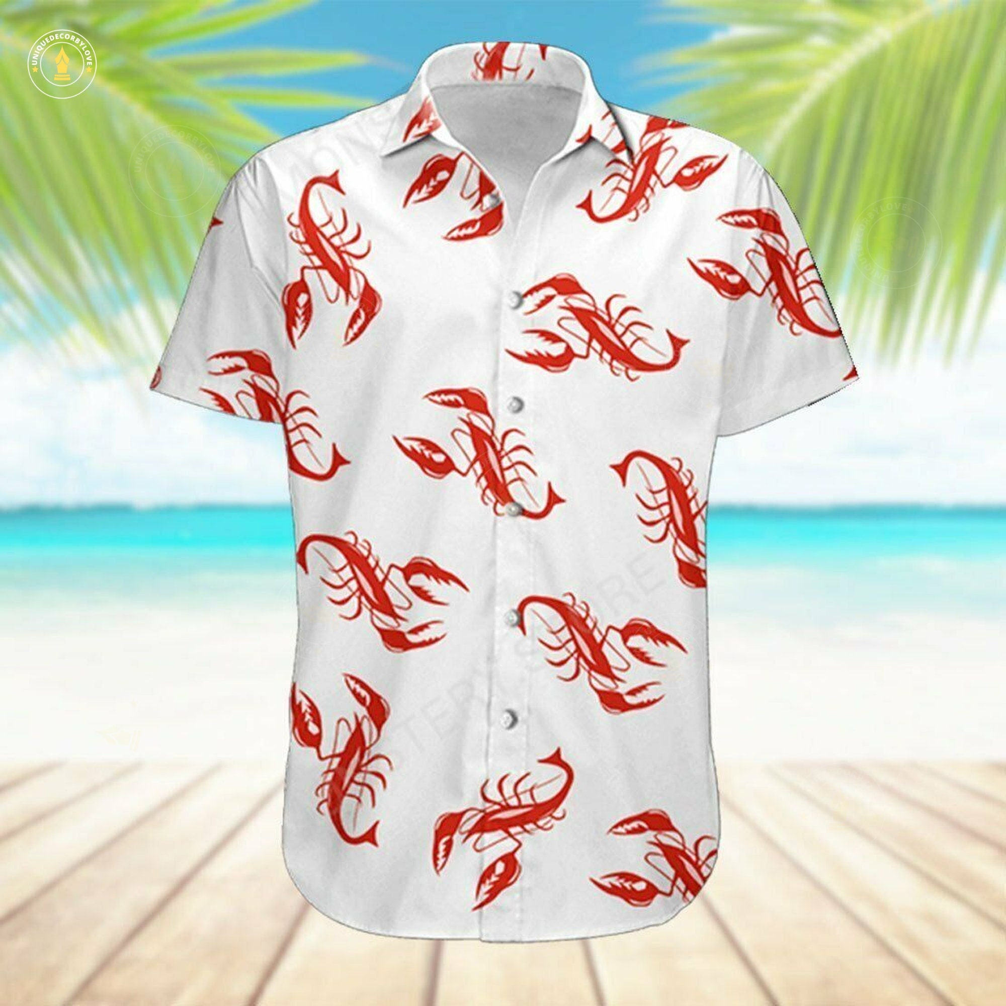 Lobster Kramer Seinfeld Hawaiian Shirt sold by JeanZ | SKU 174378 ...