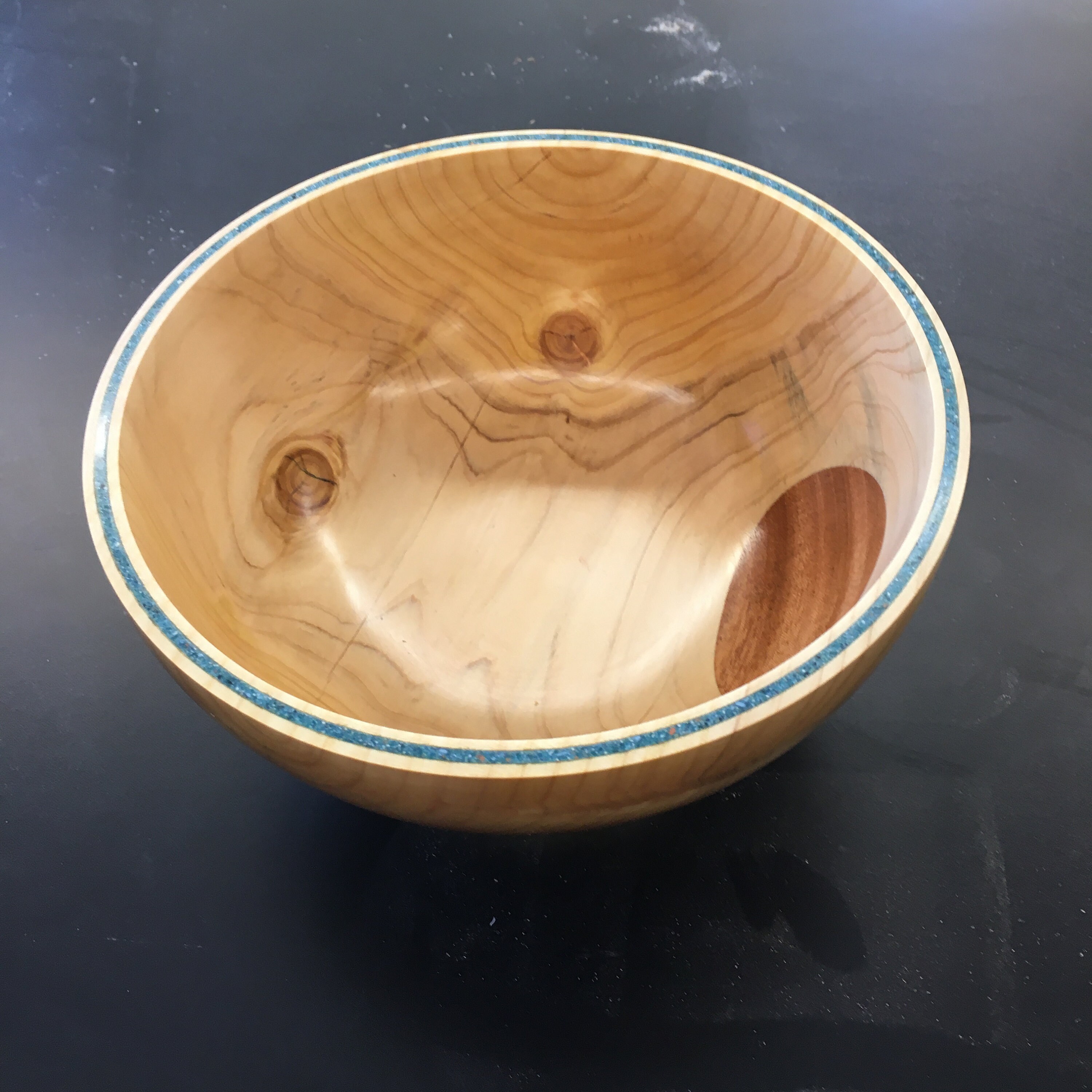 Cypress Bowl Turquoise Rim - Etsy