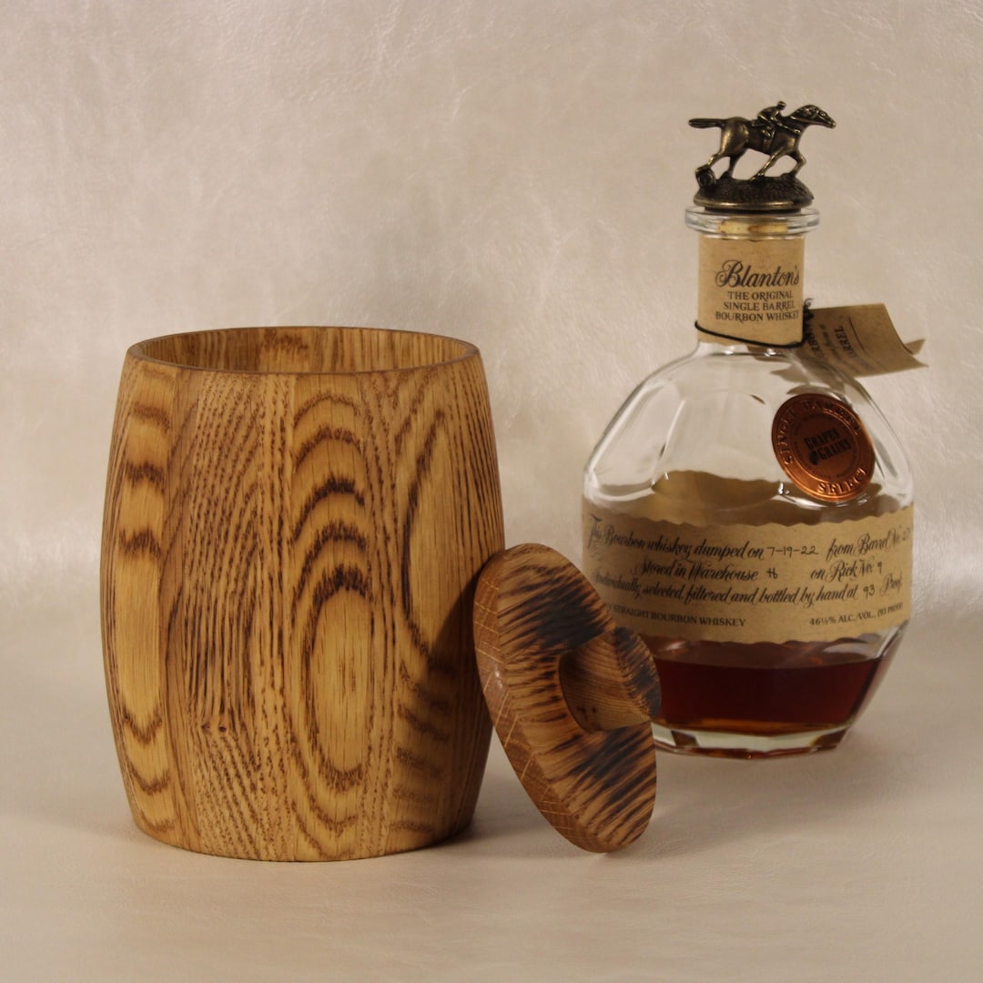 Toasted Oak "bourbon Barrel" Box - Etsy