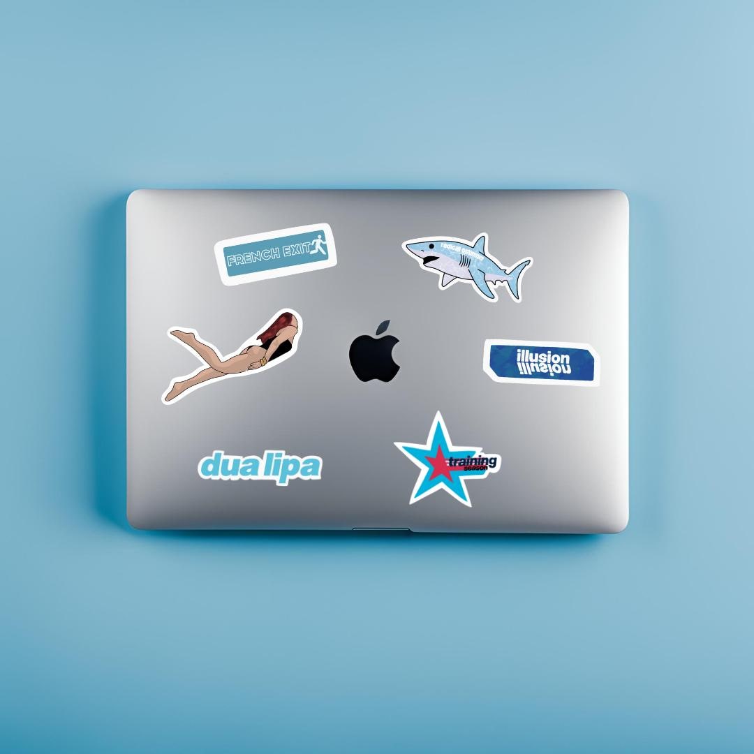 Dua Lipa Stickers - Etsy