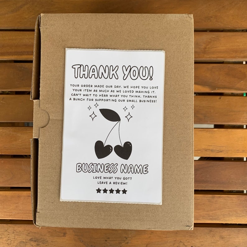 Small Business Sticker Labels, Personalized Labels, Custom Packaging ...