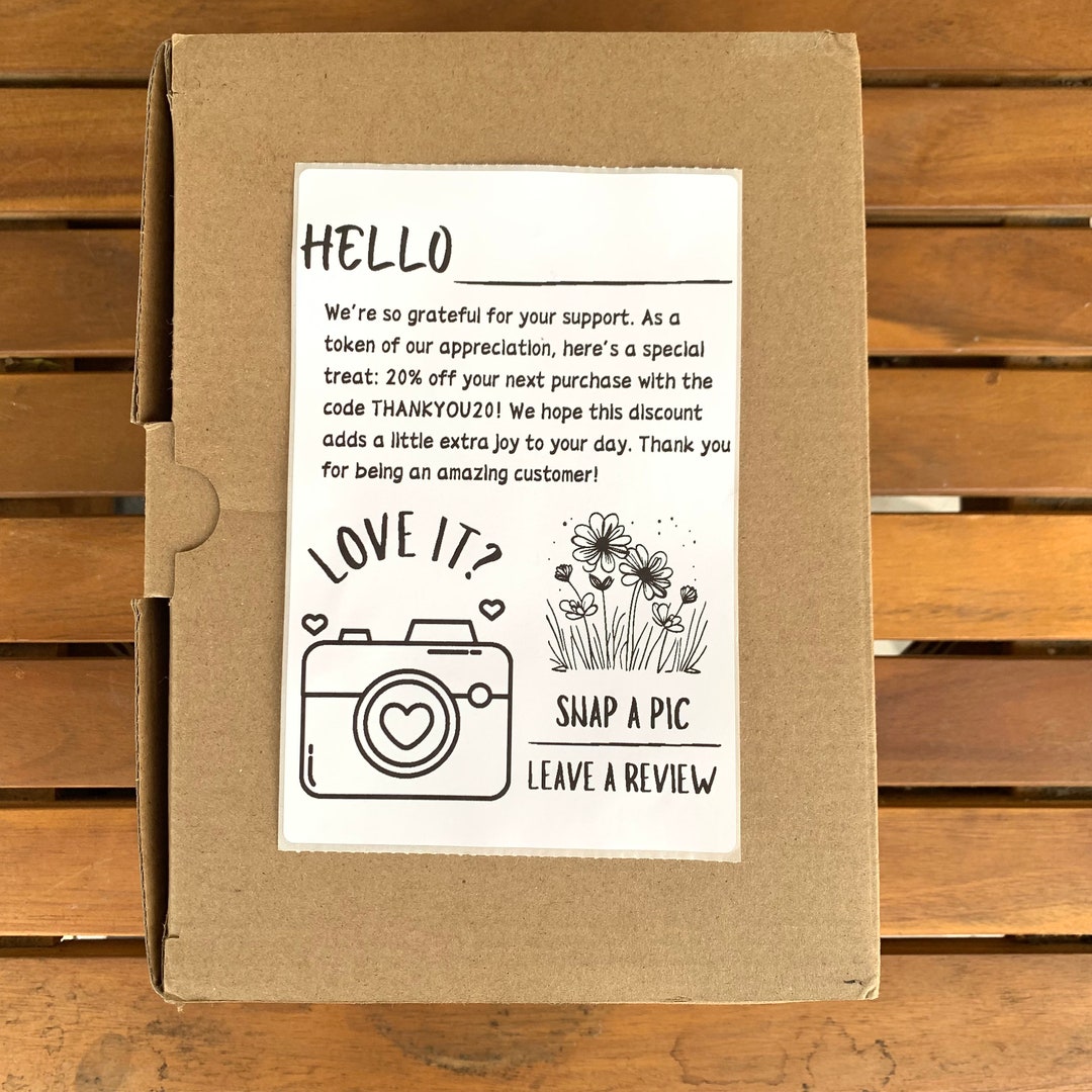 Small Business Sticker Labels, Personalized Labels, Custom Packaging ...