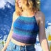 Made to Order Custom Halter Top Handmade Unique Ombre Summer Fashion - Etsy