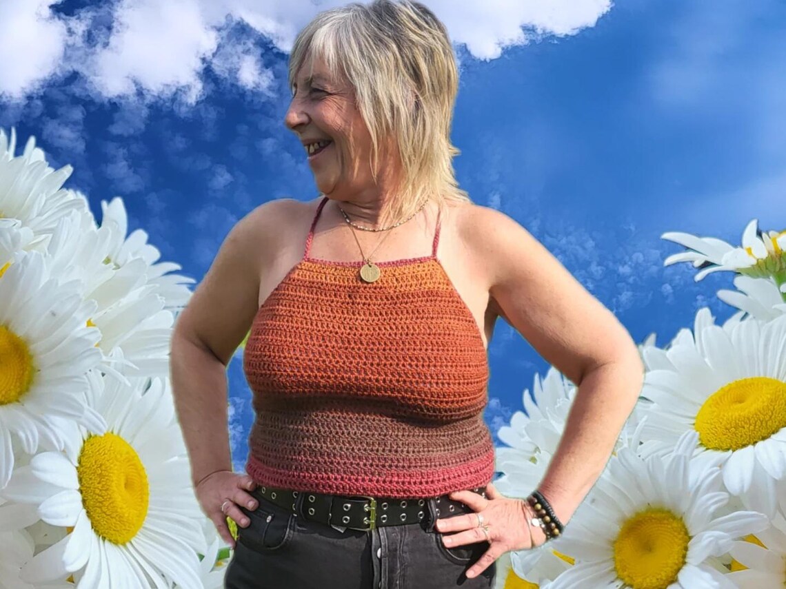 Made to Order Custom Halter Top Handmade Unique Ombre Summer Fashion - Etsy