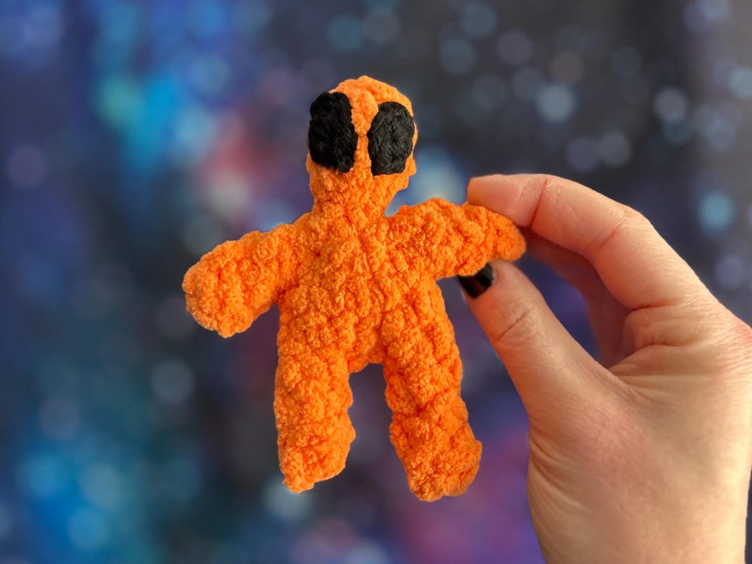 Emotional Support Alien carrot Orange - Etsy