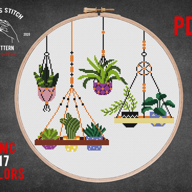 Cross Stitch Hanging - Etsy