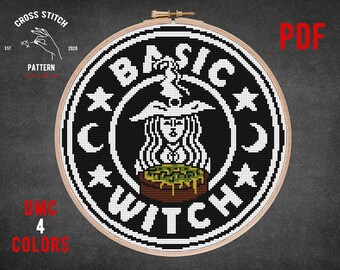 Possum Cross Stitch Pattern Occult Embroidery Modern Gothic - Etsy