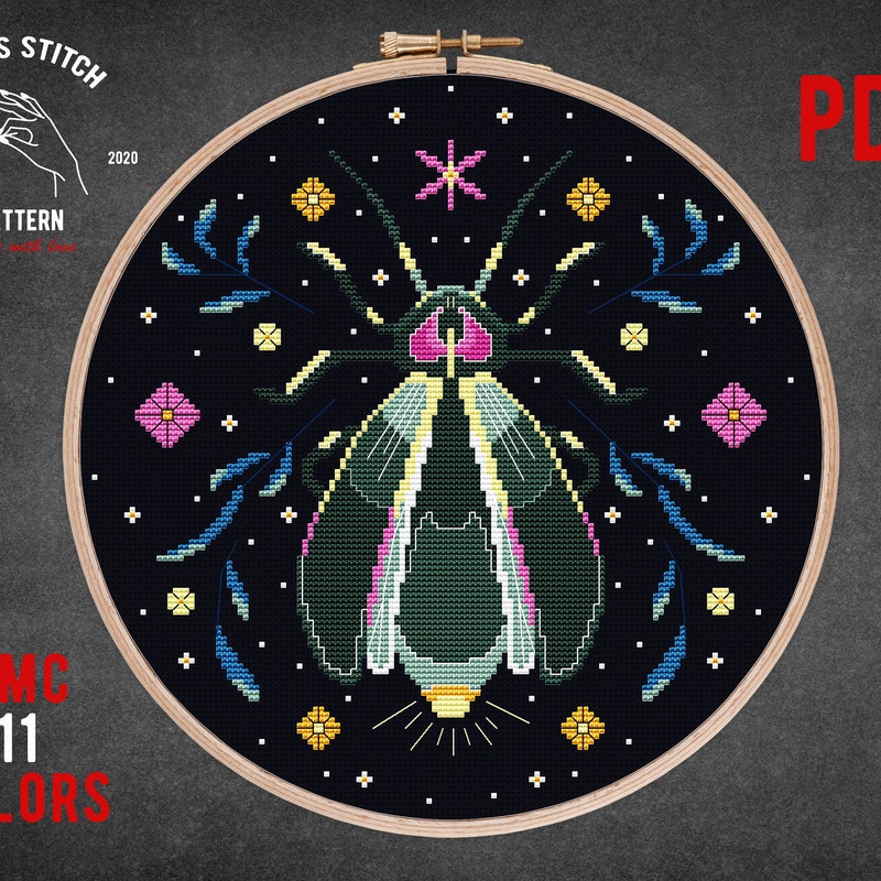 Firefly Embroidery - Etsy
