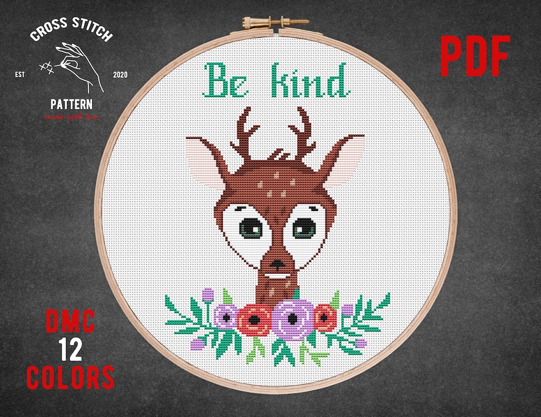 Woodland Animals Cross Stitch Pattern Baby Shower Gift Baby Cross ...