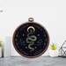 Snake Cross Stitch Satanic Cross Stitch Gothic Cross Stitch - Etsy