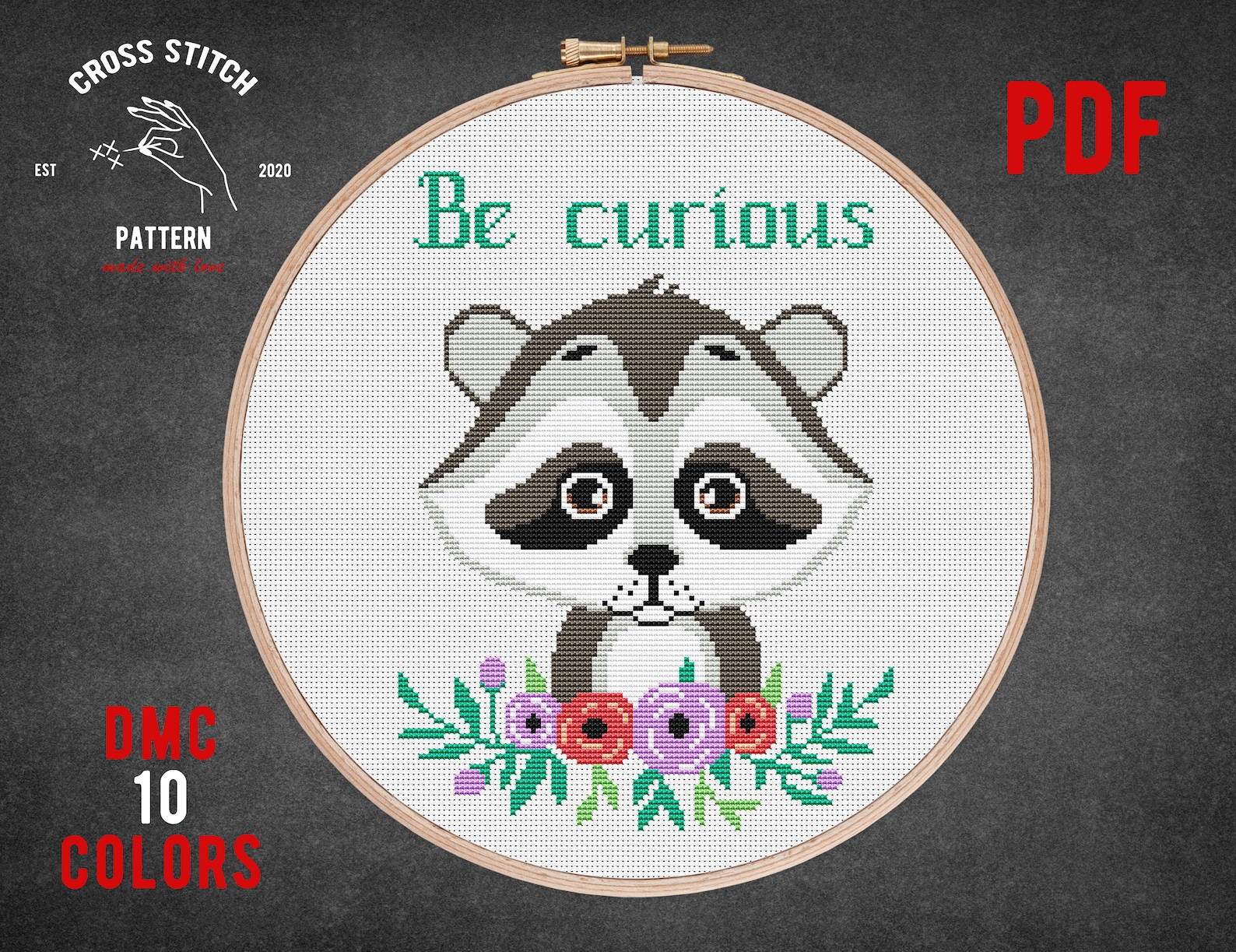 Baby Animals Cross Stitch Pattern Set of 6 Woodland Animals - Etsy