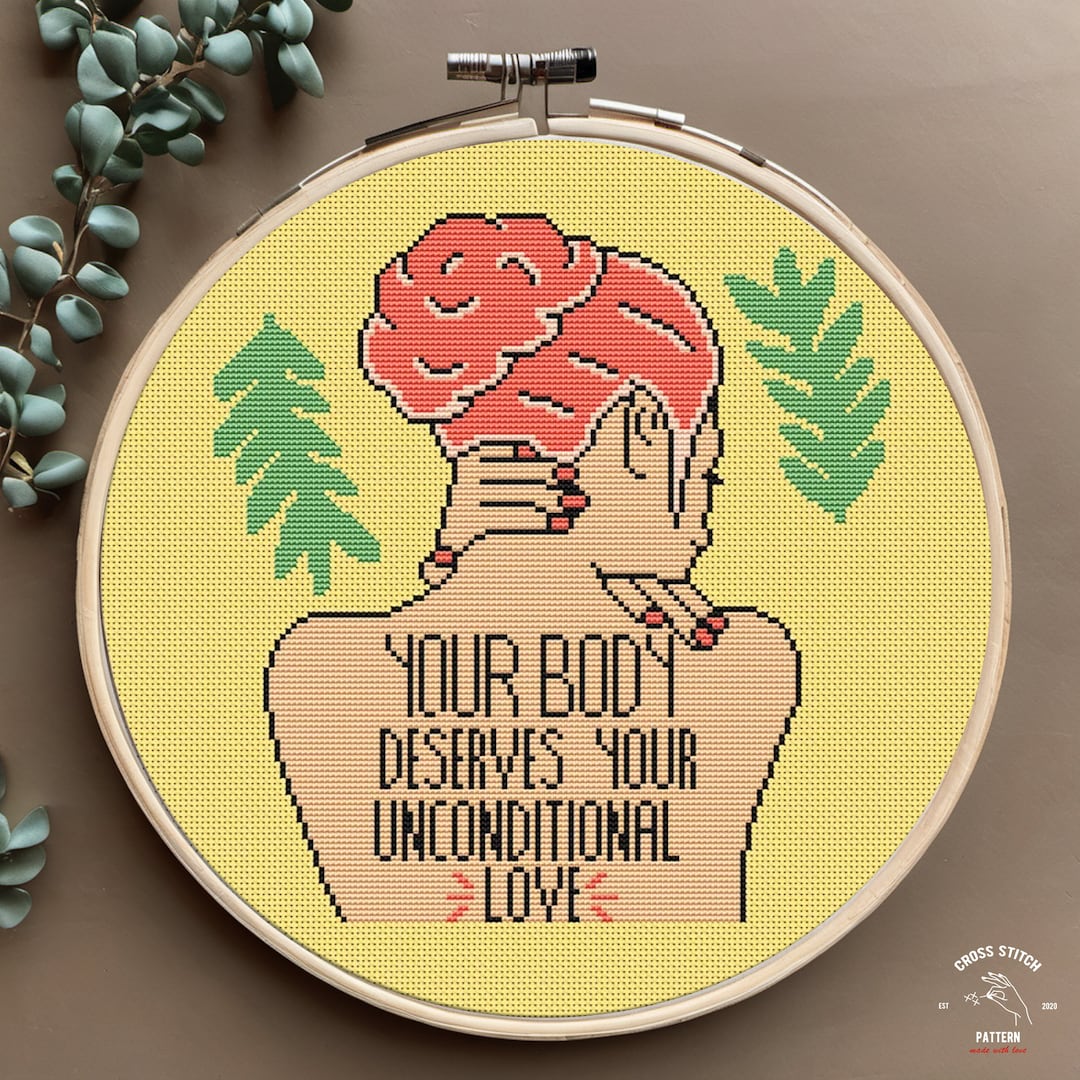 Feminist Cross Stitch Pattern Female Cross Stitch Quote Cross Stitch ...