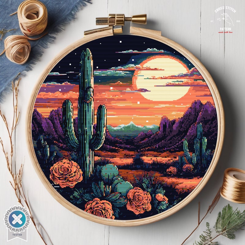 Desert Cactus Patterns - Etsy UK