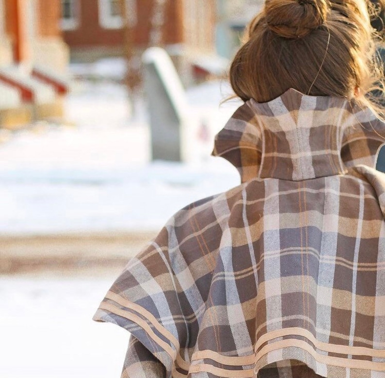 1898 Victorian Cape & Mantle Sewing Pattern With Soutache - Etsy