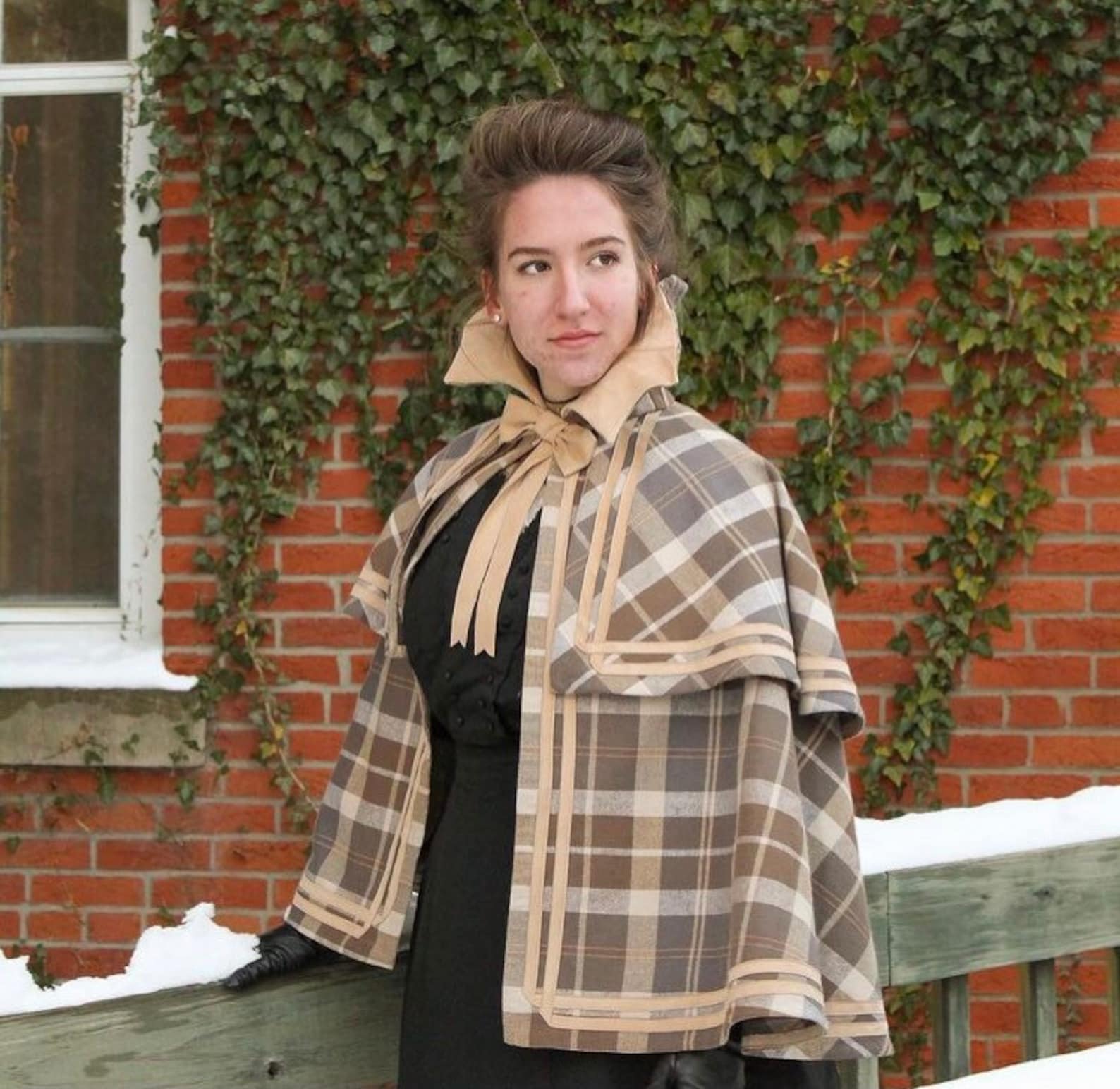 1898 Victorian Cape & Mantle Sewing Pattern With Soutache - Etsy