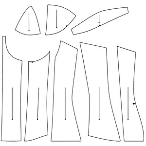 1950s Merry Widow Corset-corselet PDF Sewing Pattern 1957 - Etsy