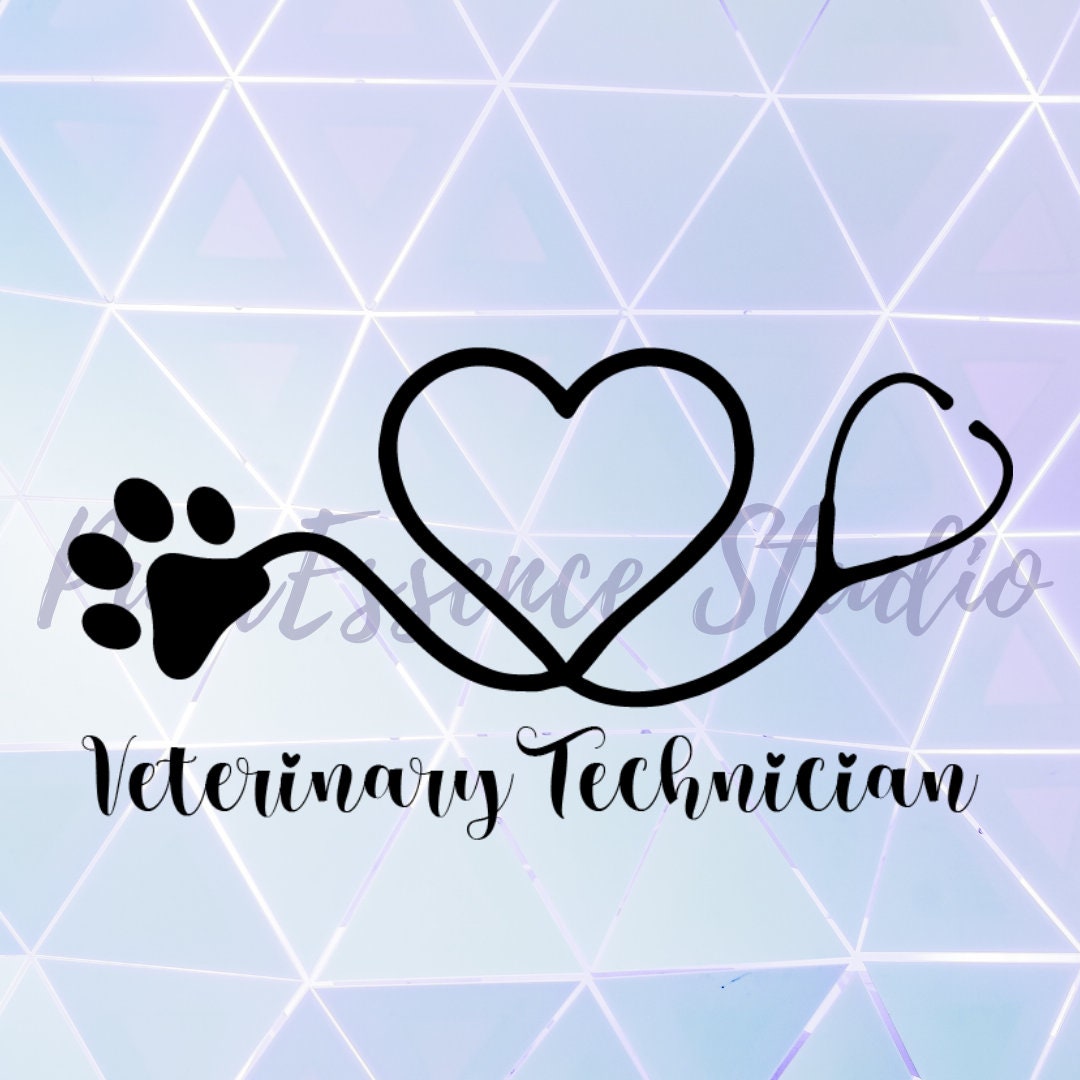 Veterinary Technician , Vet Tech,svg PNG JPG Vector Cutting File for ...