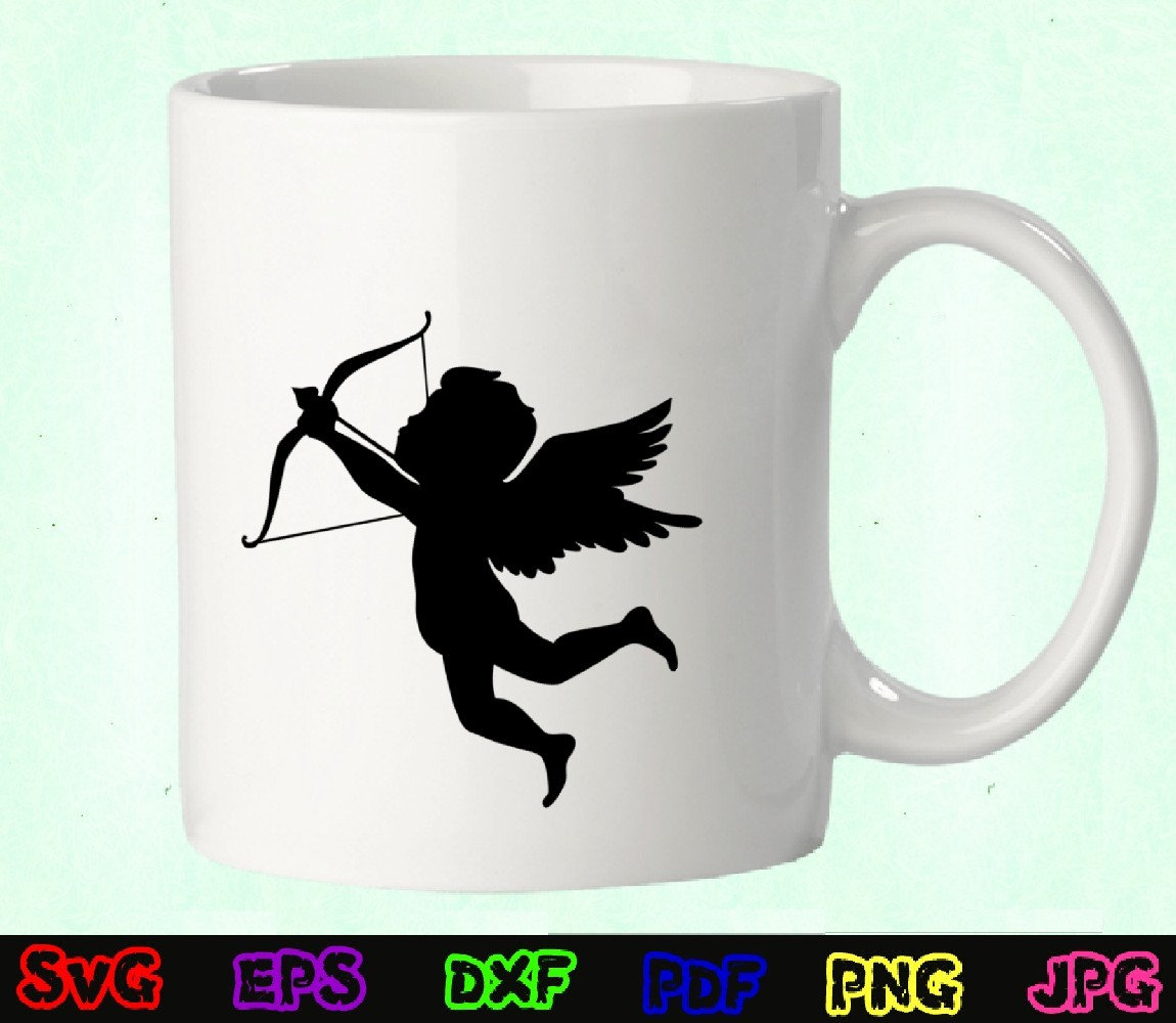 Cupid Svg Cupid Silhouette Cupid Cut Files Cupid Svg | Etsy