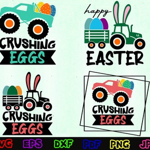 Crushing Eggs SVG - Egg Crusher SVG - Happy Easter SVG - Crushing Svg ...