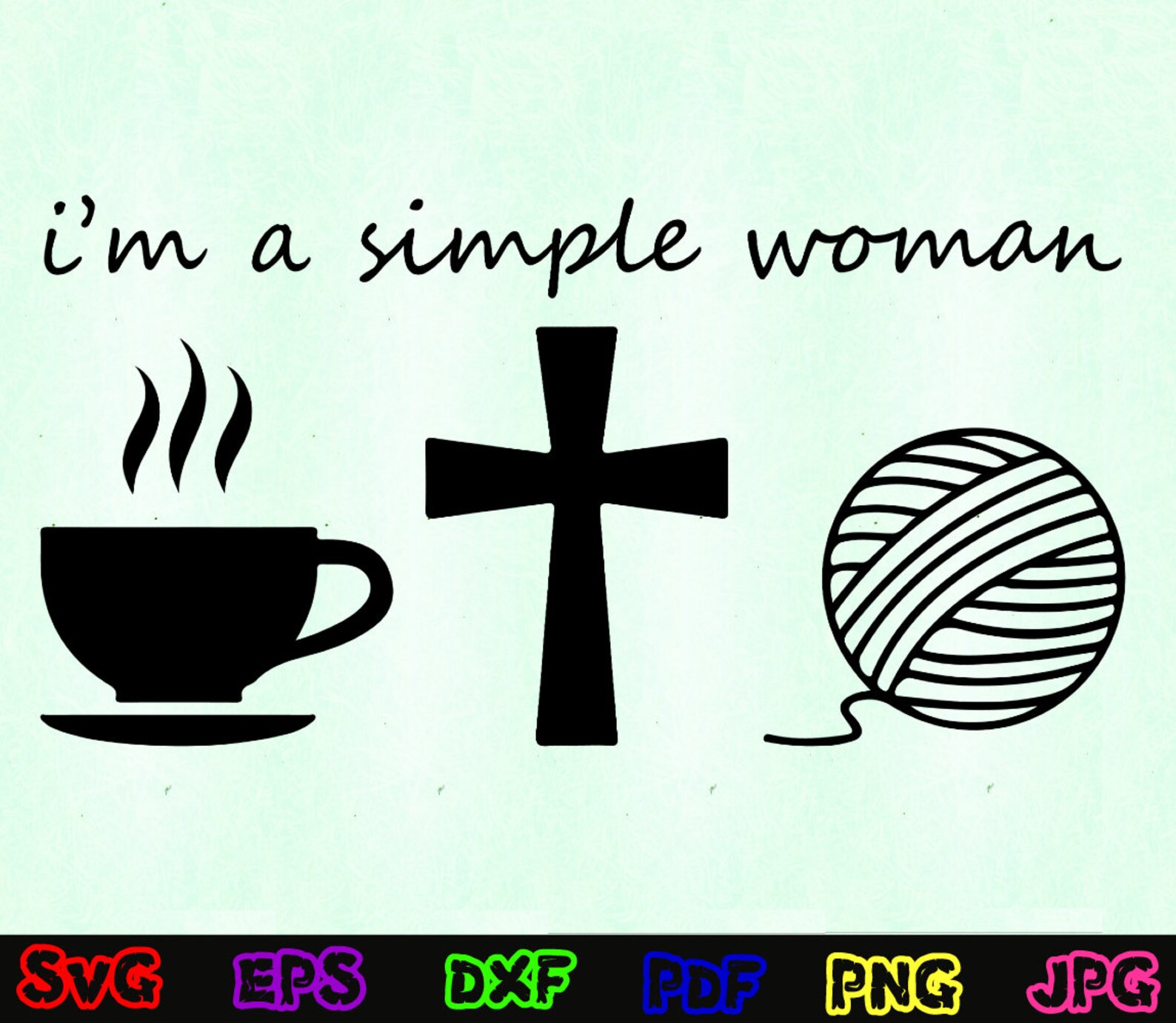 I'm a Simple Woman Svg - Simple Woman Svg - Woman Svg - I'm a Simple ...