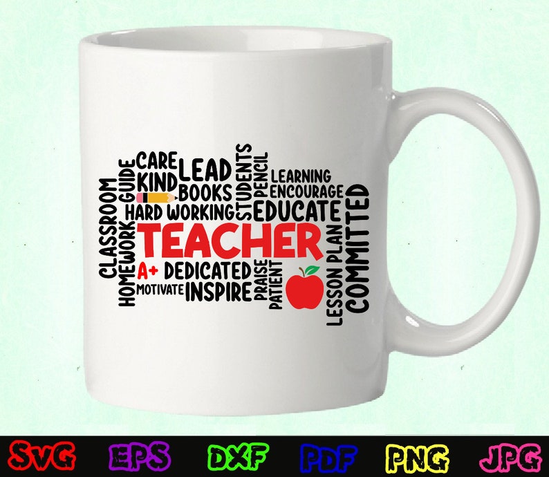 Teacher SVG Teacher Life SVG Teacher Cut Files Teacher - Etsy