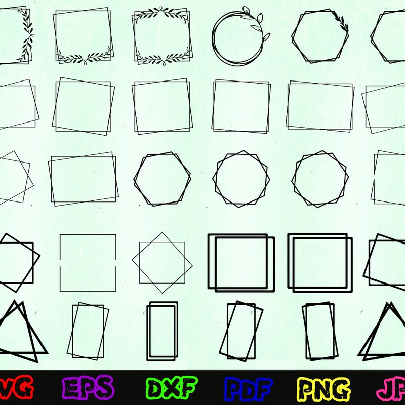 Frame Svg - Etsy
