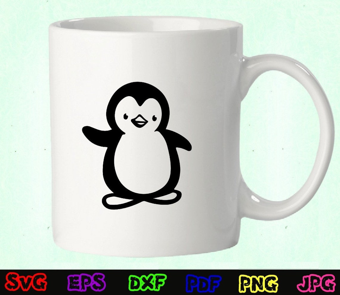 Penguin Svg - Animal Svg - Penguin Silhouette - Penguin Cut Files ...
