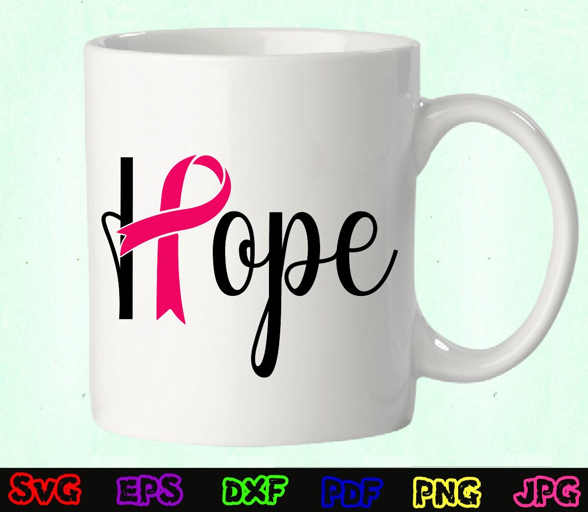 Hope SVG Cancer Hope SVG Cancer Awareness SVG Fight - Etsy