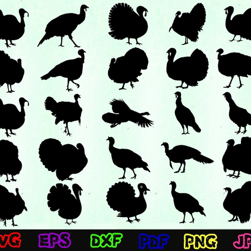 Turkey Svg - Etsy
