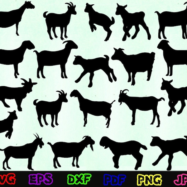Goat Svg - Etsy