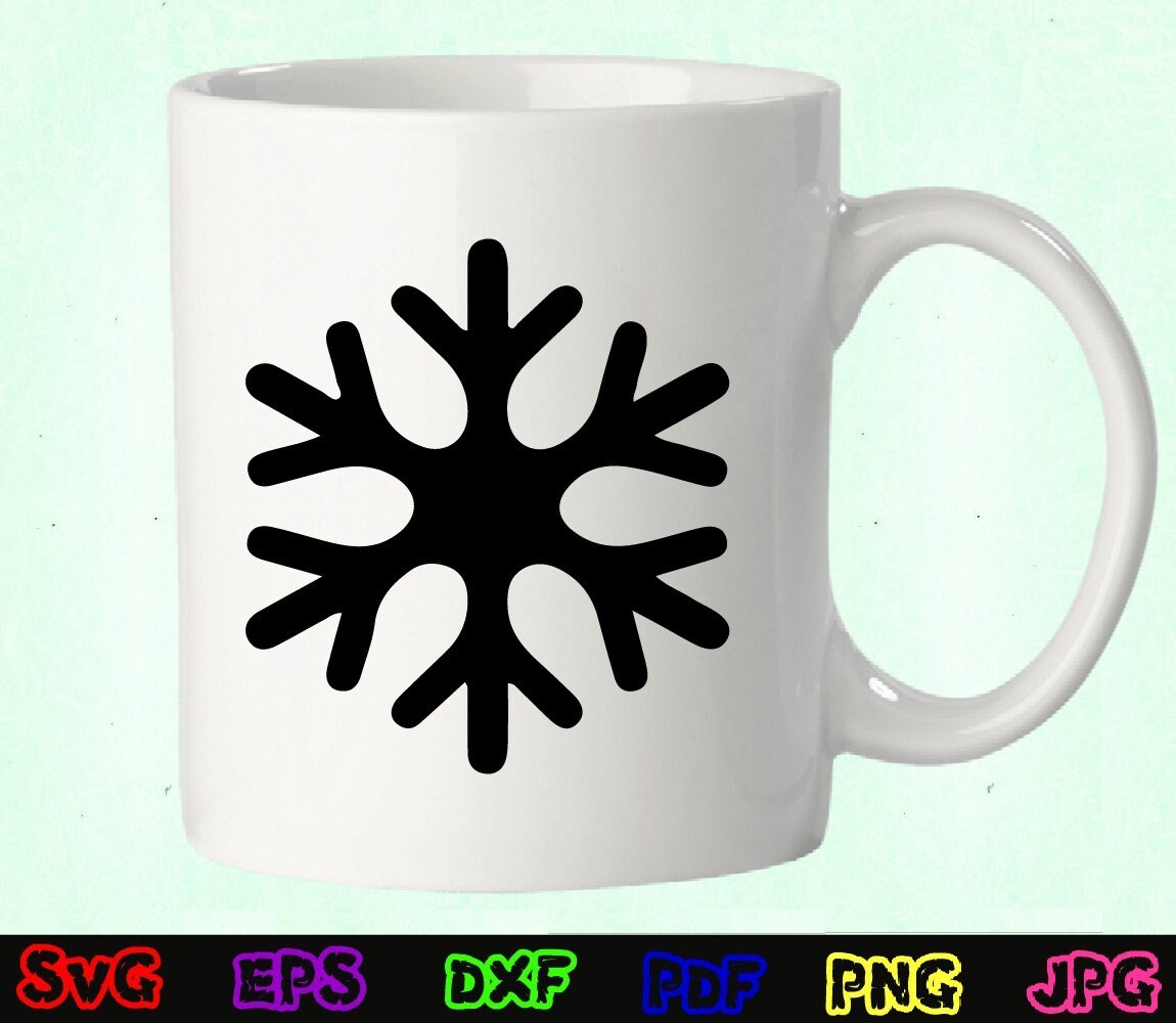 Snowflake Svg - Snowflake Silhouette - Snowflake Cut Files - Snowflake ...